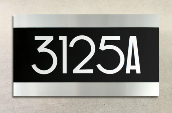 Key Aspects to Consider for Stylish House Number Signs - Wooden Earth
