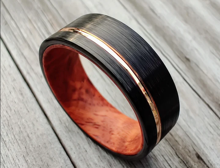 Men's Wood Wedding Rings: A Unique Choice for Modern Couples - Wooden Earth