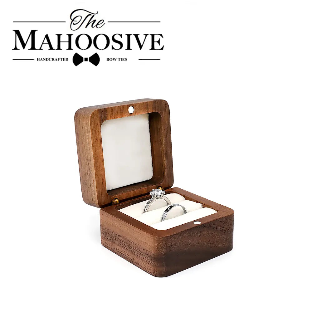 BUY MAHOOSIVE Wedding Ring Rustic Box ON SALE NOW! - Wooden Earth