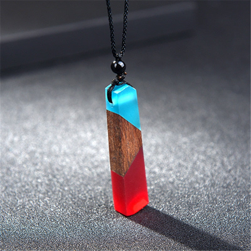 BUY JOYME Wood Crystal Necklace ON SALE NOW! - Wooden Earth