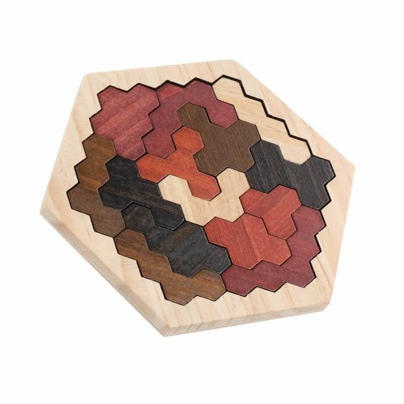 BUY OLOEY Flat Wood Puzzle For Kids ON SALE NOW! - Wooden Earth