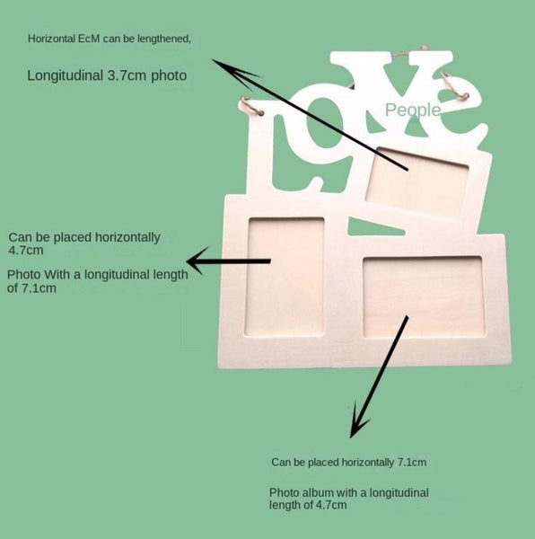 BUY LOVE Photo Frame ON SALE NOW! - Wooden Earth