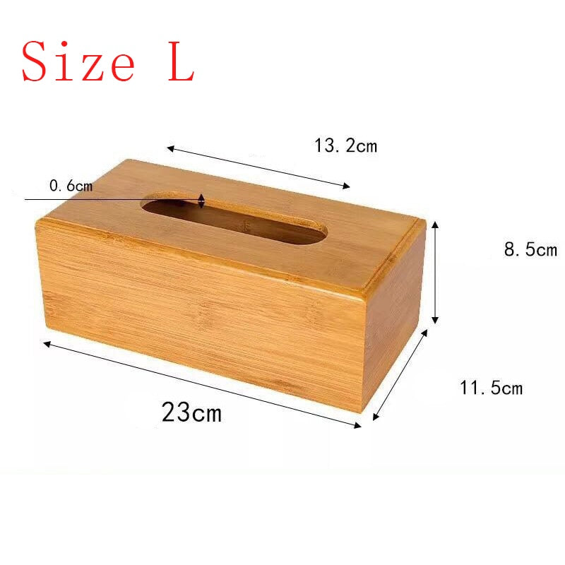 BAMBOO Tissue Box - Wooden Earth