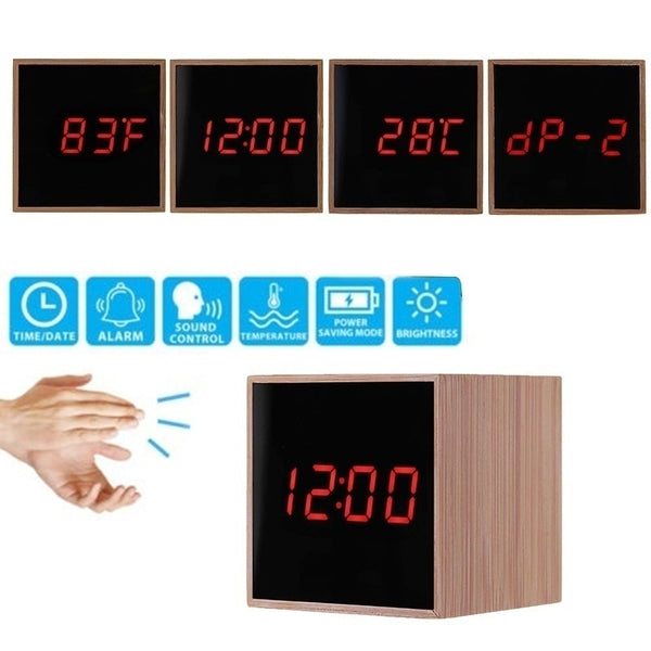 BUY Wood Digital Clock ON SALE NOW! - Wooden Earth