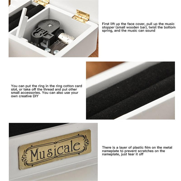 BUY Piano Music Box With Stool ON SALE NOW! - Wooden Earth