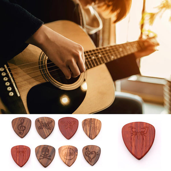 BUY Wood Guitar Picks 26*30mm ON SALE NOW! - Wooden Earth