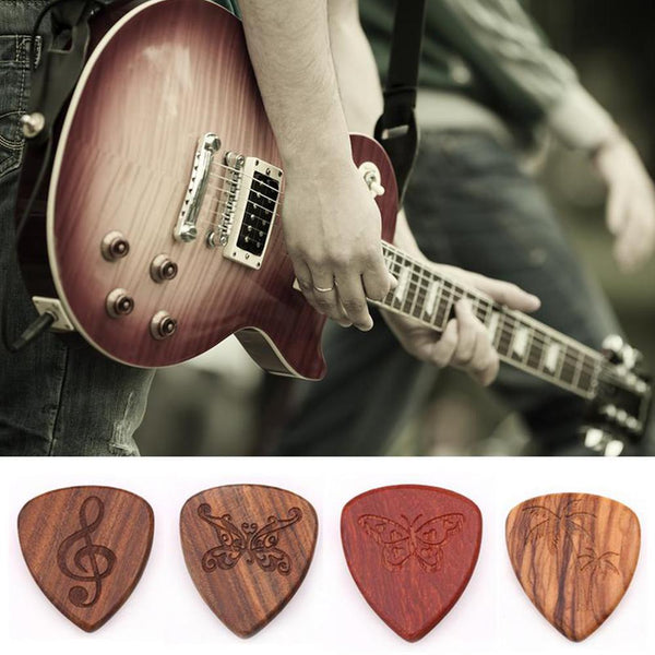 BUY Wood Guitar Picks 26*30mm ON SALE NOW! - Wooden Earth