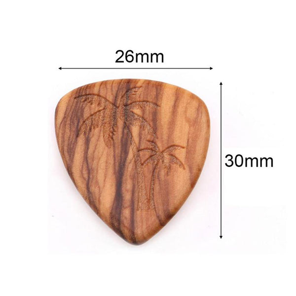 BUY Wood Guitar Picks 26*30mm ON SALE NOW! - Wooden Earth