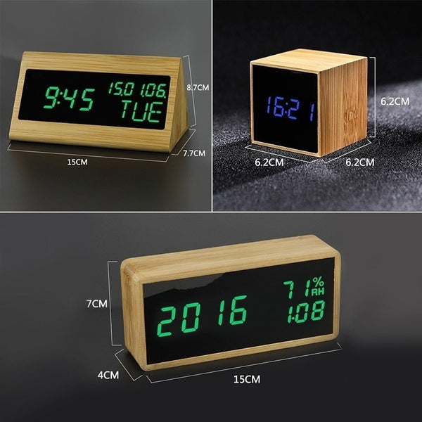 BUY Wood Digital Clock ON SALE NOW! - Wooden Earth