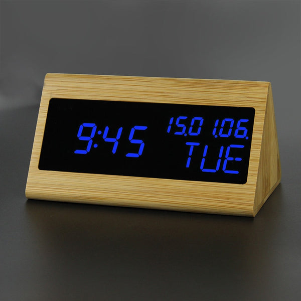 BUY Wood Digital Clock ON SALE NOW! - Wooden Earth