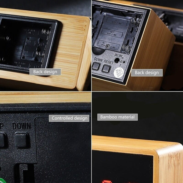 BUY Wood Digital Clock ON SALE NOW! - Wooden Earth