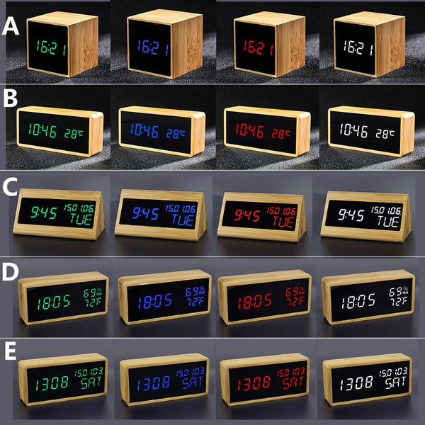 BUY Wood Digital Clock ON SALE NOW! - Wooden Earth