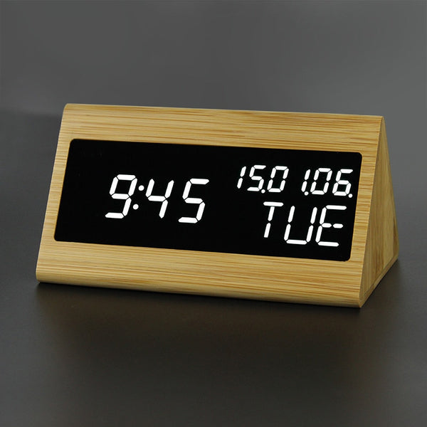BUY Wood Digital Clock ON SALE NOW! - Wooden Earth