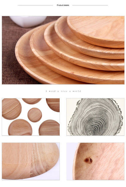BUY Wooden Plates Set ON SALE NOW! - Wooden Earth