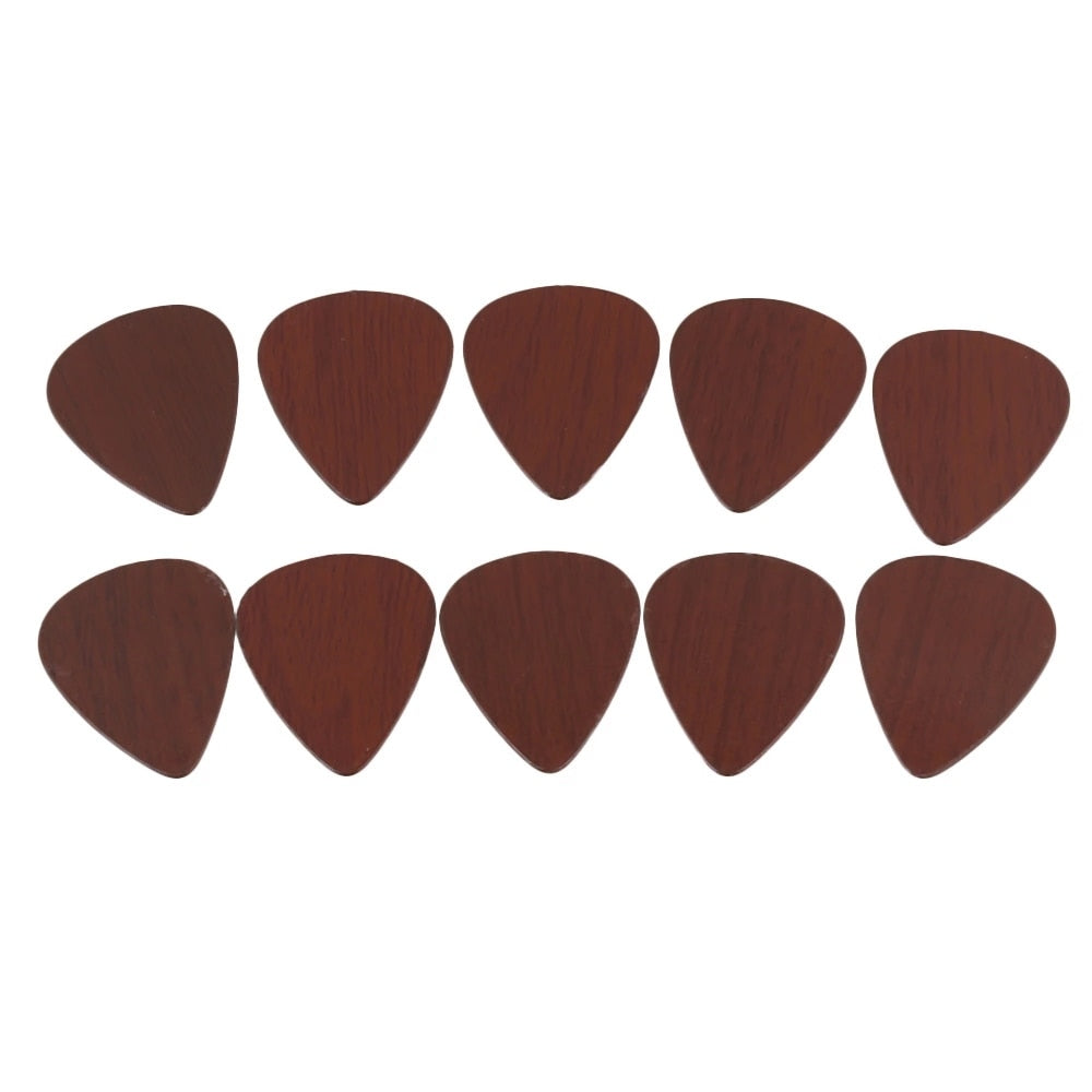 BUY PVC Faux Wood Grain Plectrum (10pcs) ON SALE NOW! - Wooden Earth
