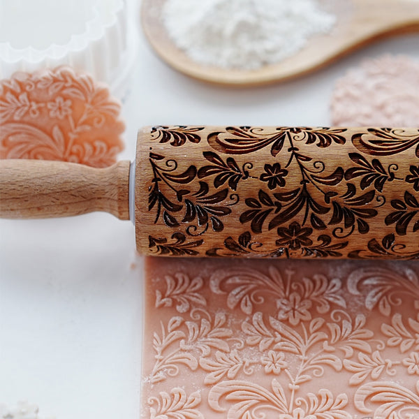 BUY Textured Rolling Pins ON SALE NOW! - Wooden Earth